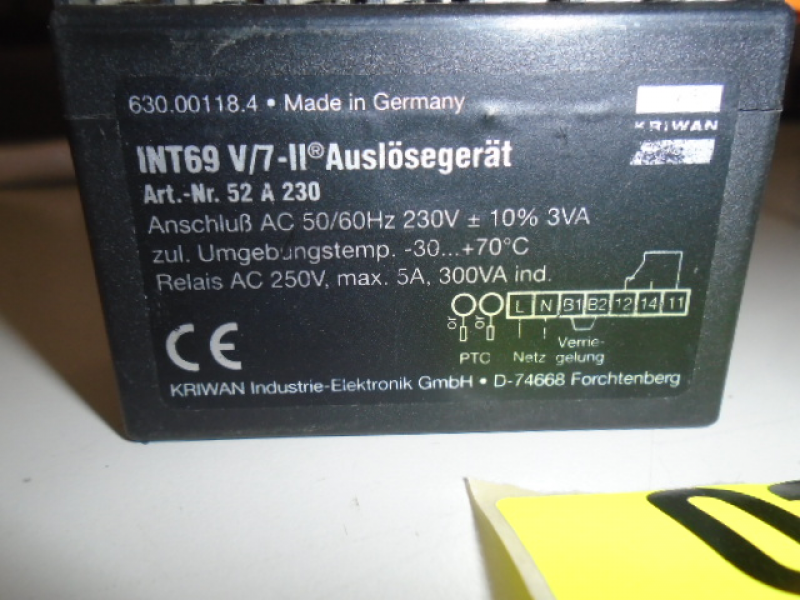 Kriwan INT 69 motor beveiliging - Kopen bij Spierings Koeltechniek