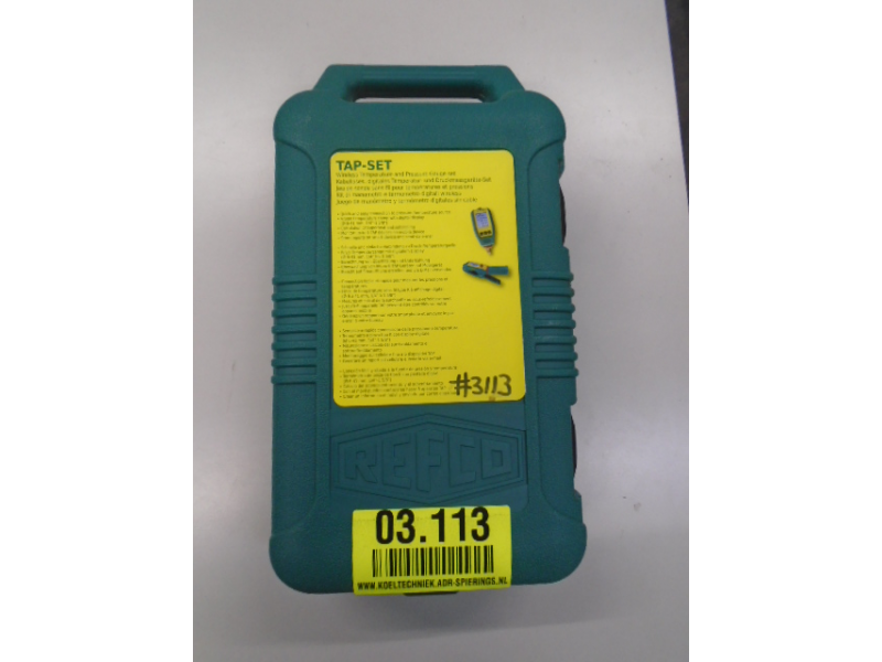 Refco tap draadloze digitale temperatuur en drukmeters set. - Kopen bij ...