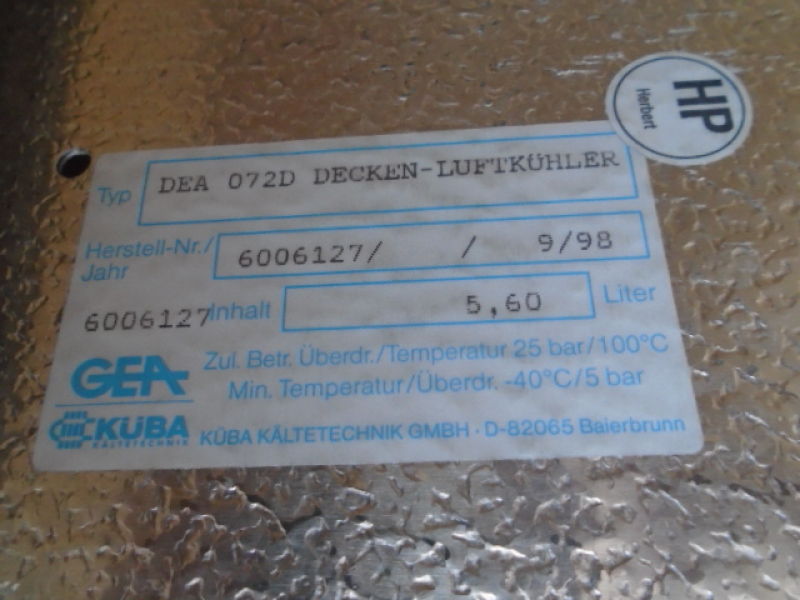 GEA Kuba DEA 027D koel 3,8 kw - Kopen bij Spierings Koeltechniek