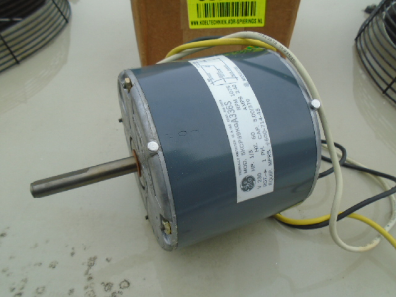 General Electric ventilator motor 230v. - Kopen bij Spierings Koeltechniek